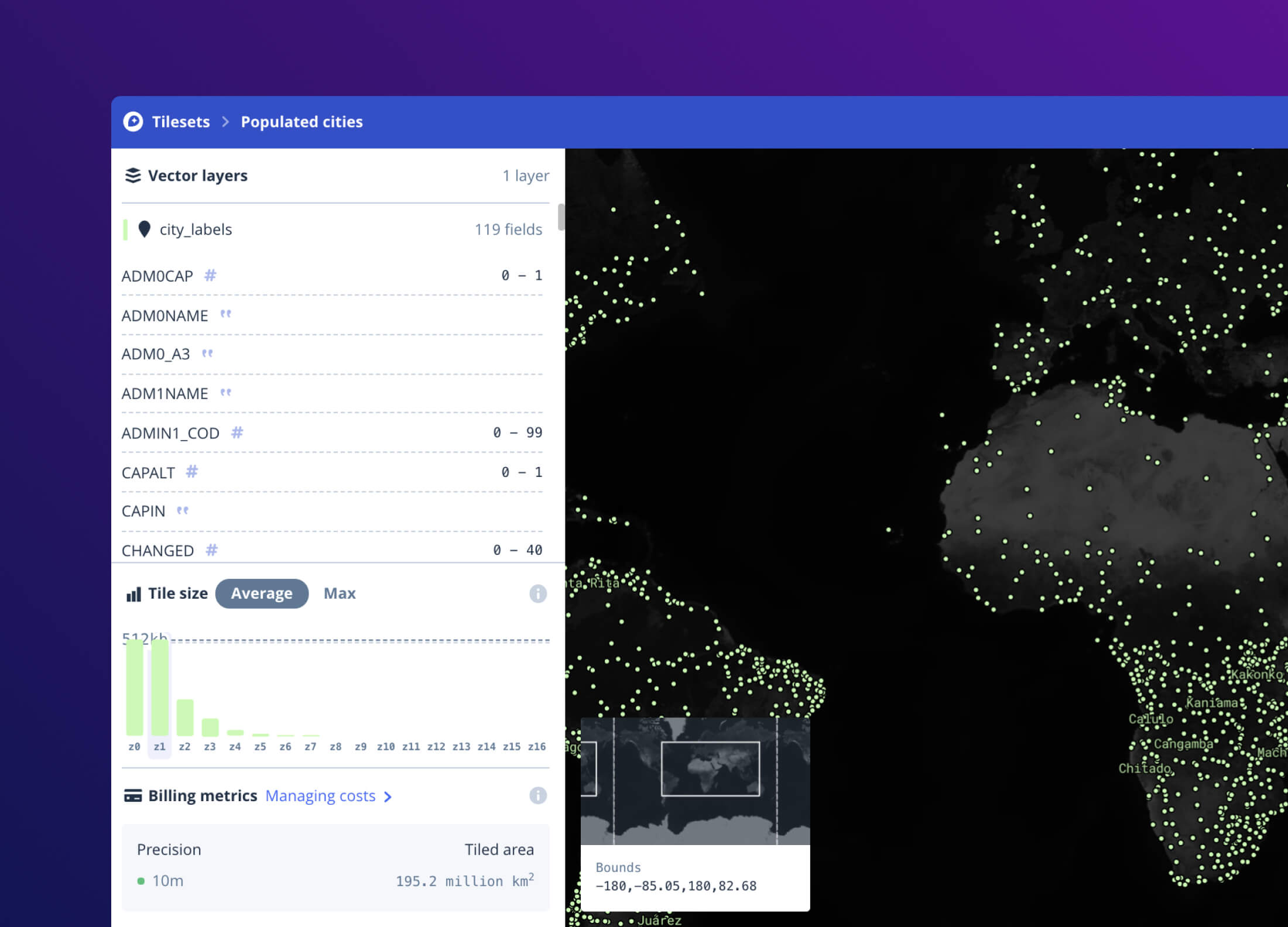 Mapbox - デジタル地図の開発プラットフォーム
